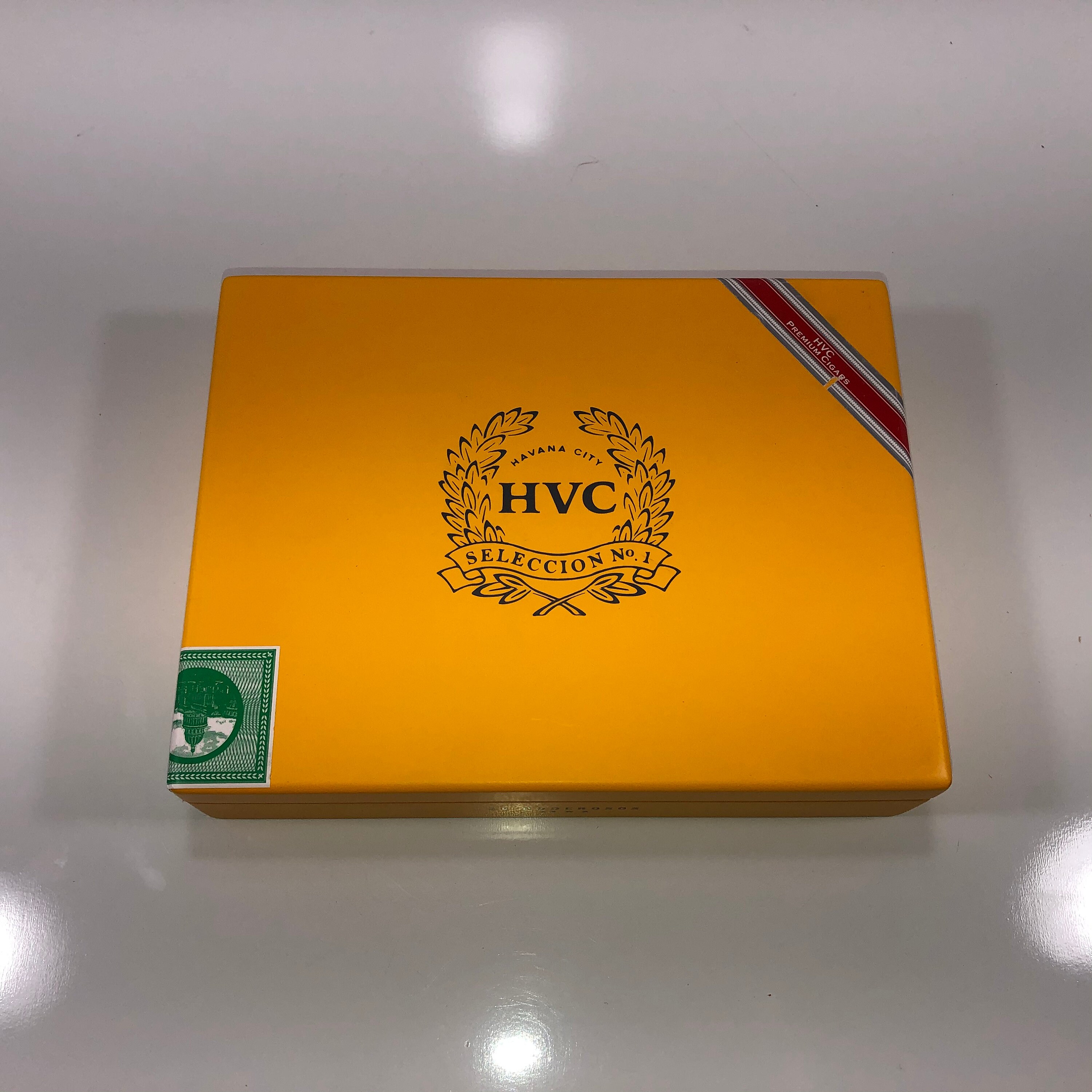 HVC Seleccion Poderosos Empty Wooden Cigar Box 9.5x7.25x2 - Etsy