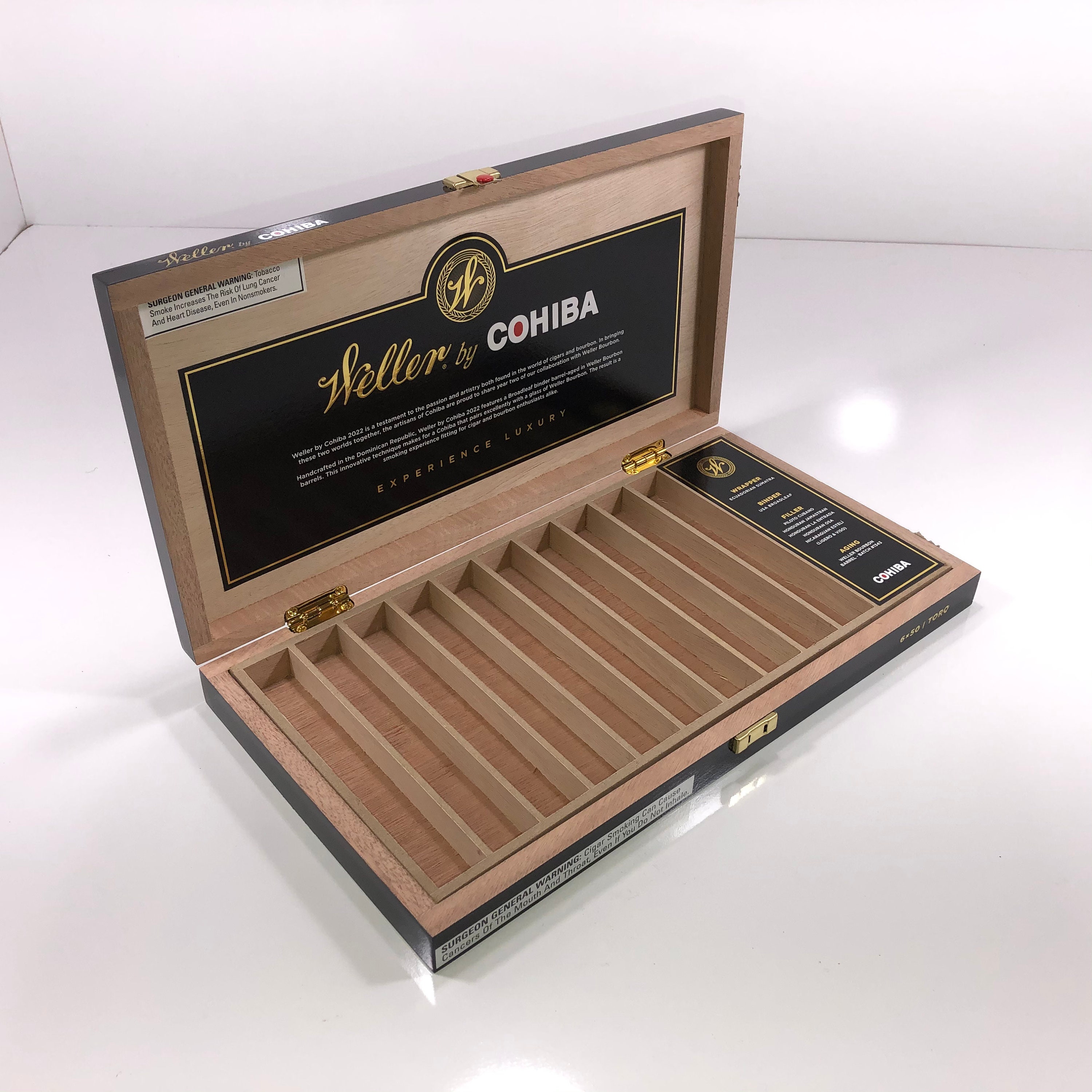 Cohiba Weller 2022 Empty Wooden Cigar Box 14.5x7.75x1.75 - Etsy