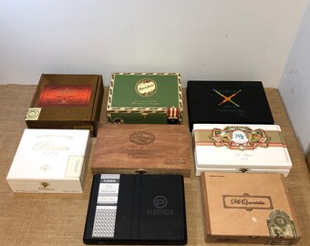 Wooden Empty Cigar Box - Etsy