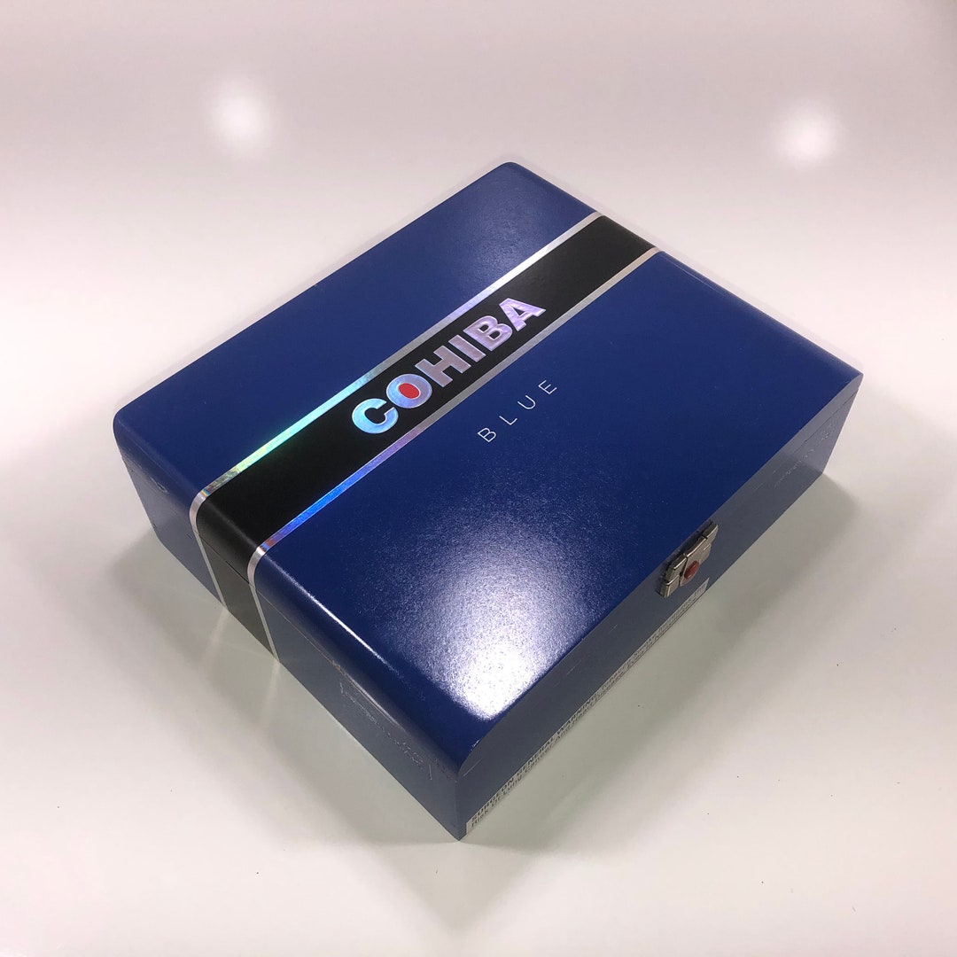Cohiba Blue 7x70 Empty Wooden Cigar Box 9.75x8x3 - Etsy UK