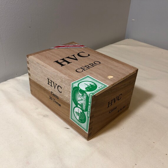 HVC Cerro Toro Empty Wooden Cigar Box 5x7x3.75 - Etsy