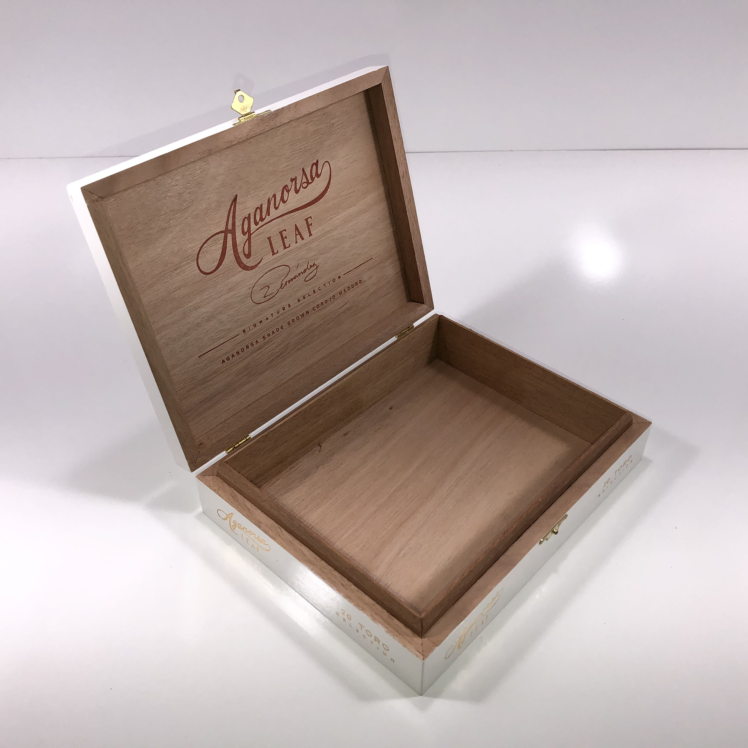 Aganorsa Leaf Toro Empty Wooden Cigar Box 9.25x7.25x2 - Etsy