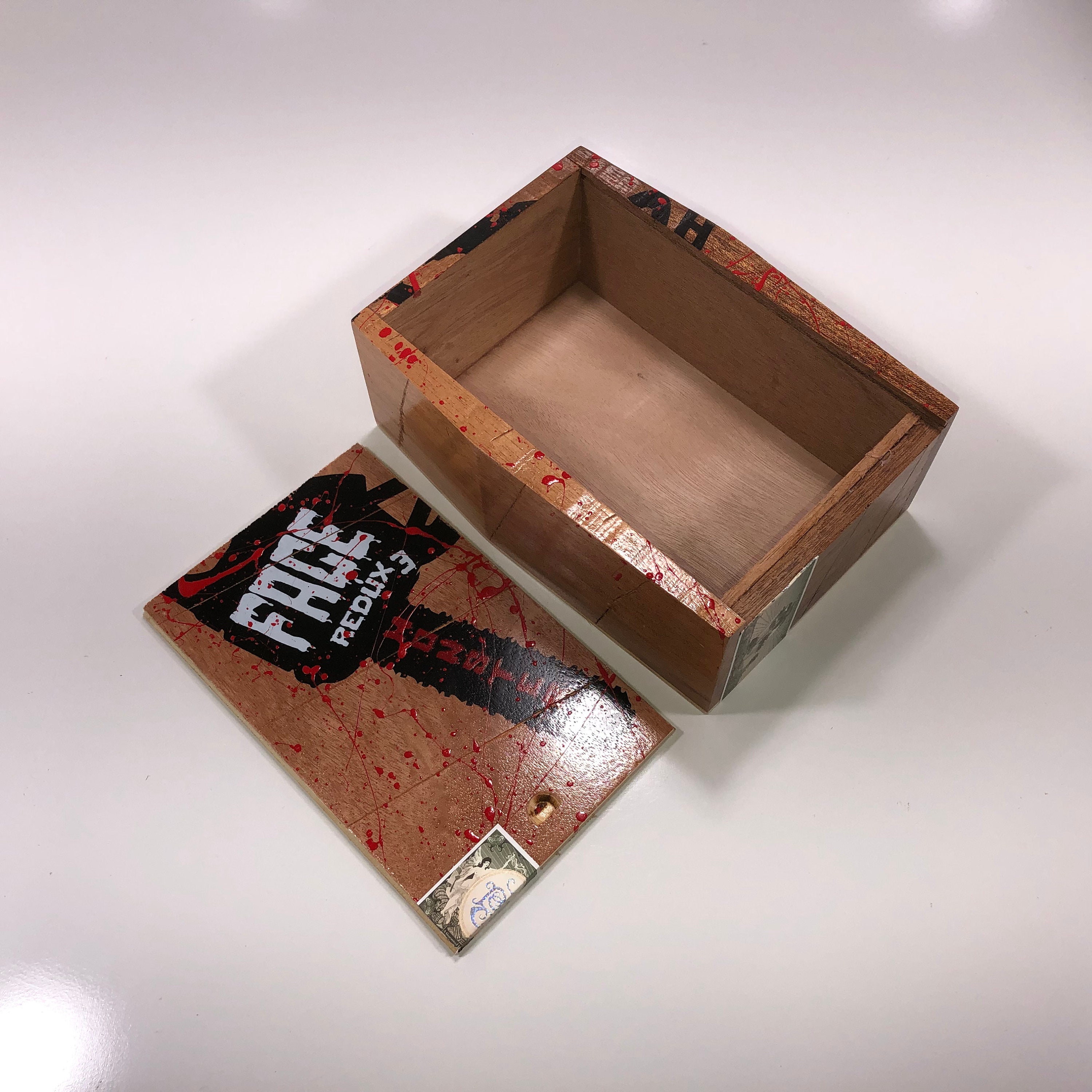 Tatuaje Face Redux 3 Empty Wooden Cigar Box 5.5x7.75x3 - Etsy
