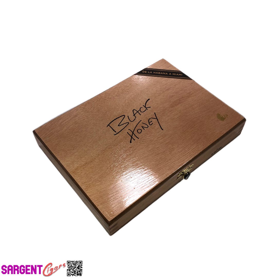 Warped Cigars Black Honey Empty Wooden Cigar Box 8.5x6x1.25 - Etsy