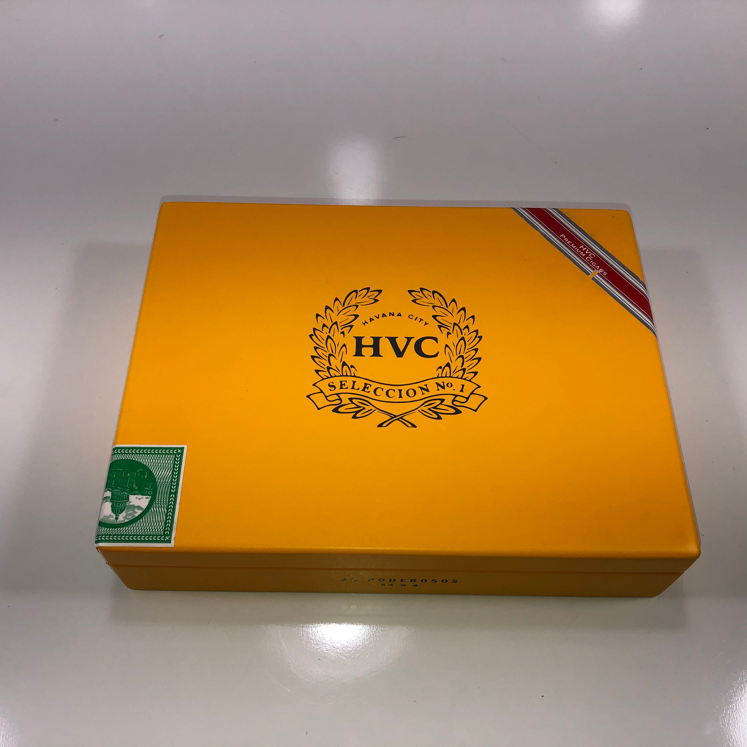 HVC Seleccion Poderosos Empty Wooden Cigar Box 9.5x7.25x2 - Etsy