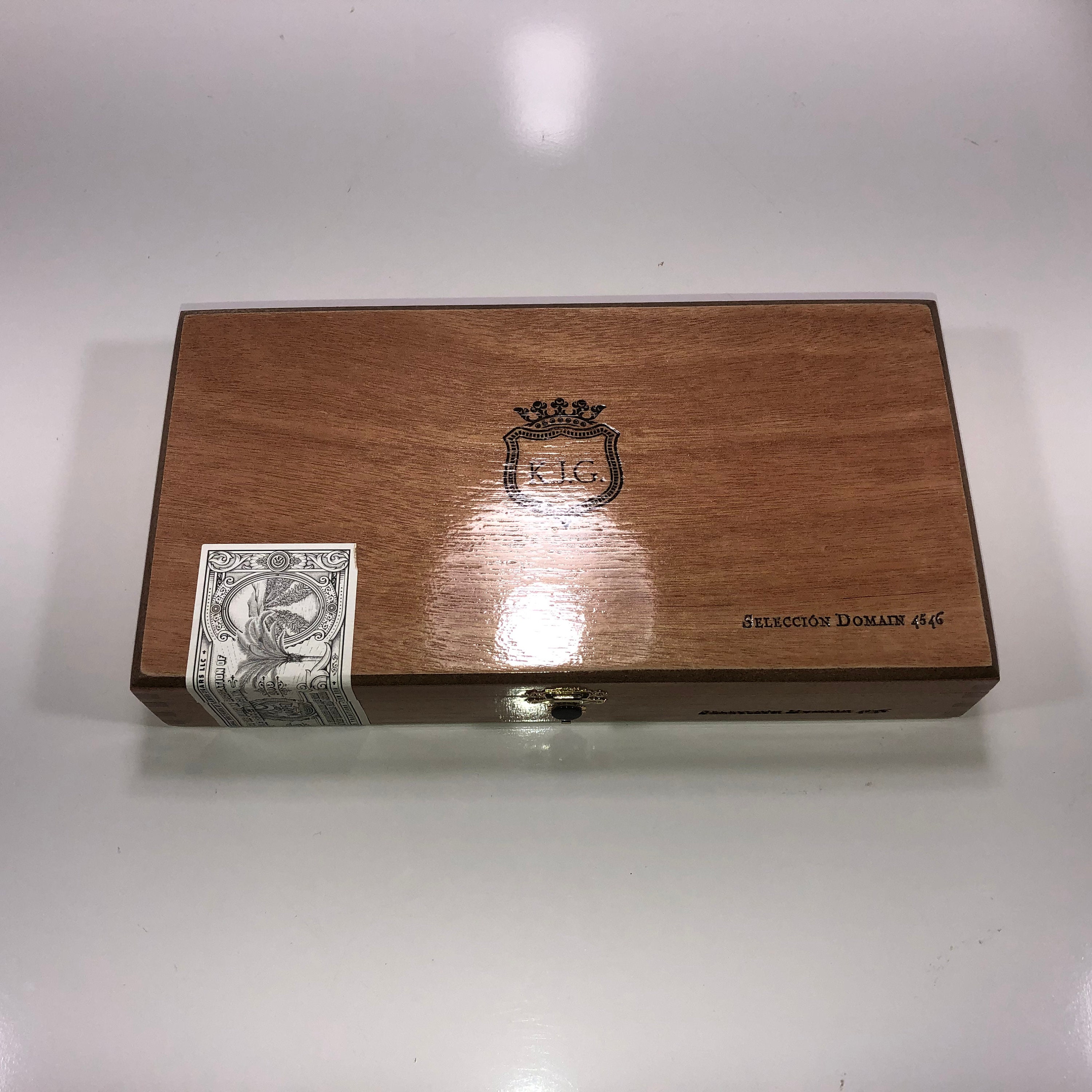 Warped Cigars KJG Empty Wooden Cigar Box 10.75x5.75x2 - Etsy