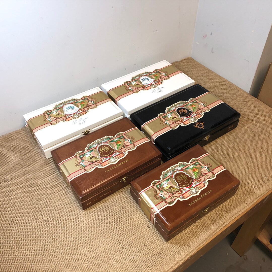 Lot of 5 My Father Empty Wooden Cigar Boxes 12 - Etsy