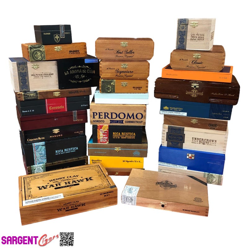 Wooden Empty Boxes Lot - Etsy