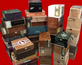 Empty Cigar Box - Etsy