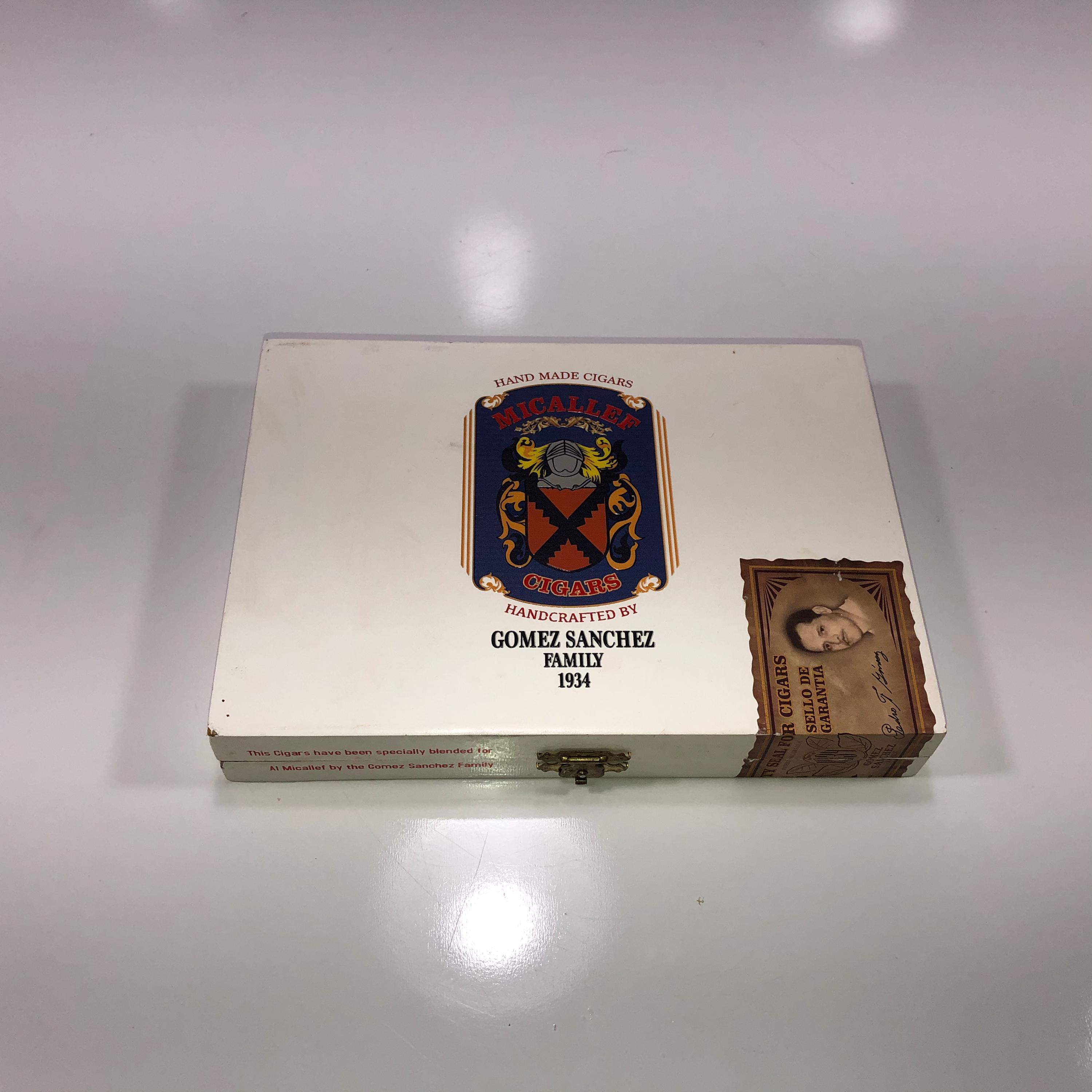 Micallef Empty Wooden Cigar Box 8x5.75x1.25 - Etsy