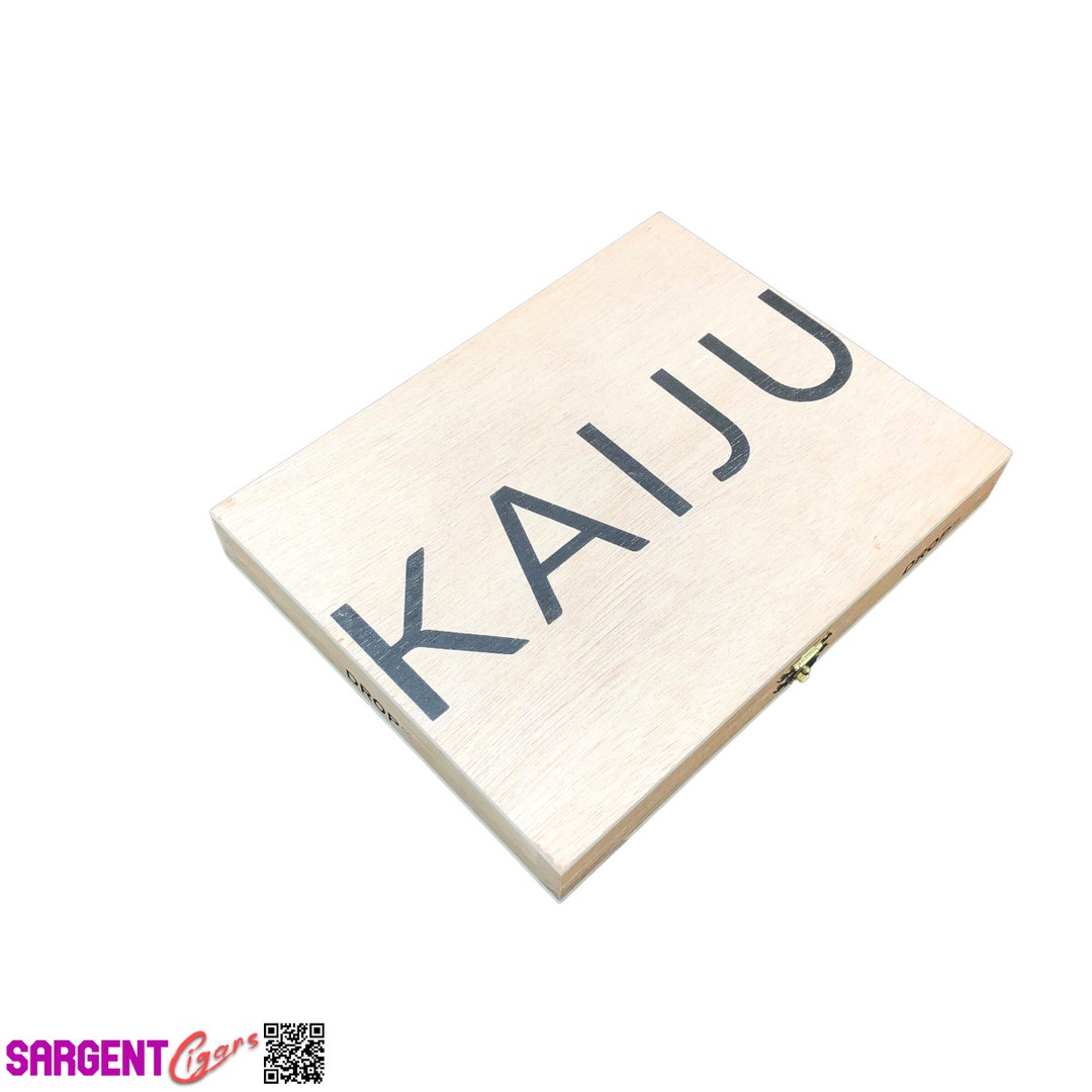 Warped Cigars Kaiju Empty Wooden Cigar Box 8.25x6.5x1.25 - Etsy
