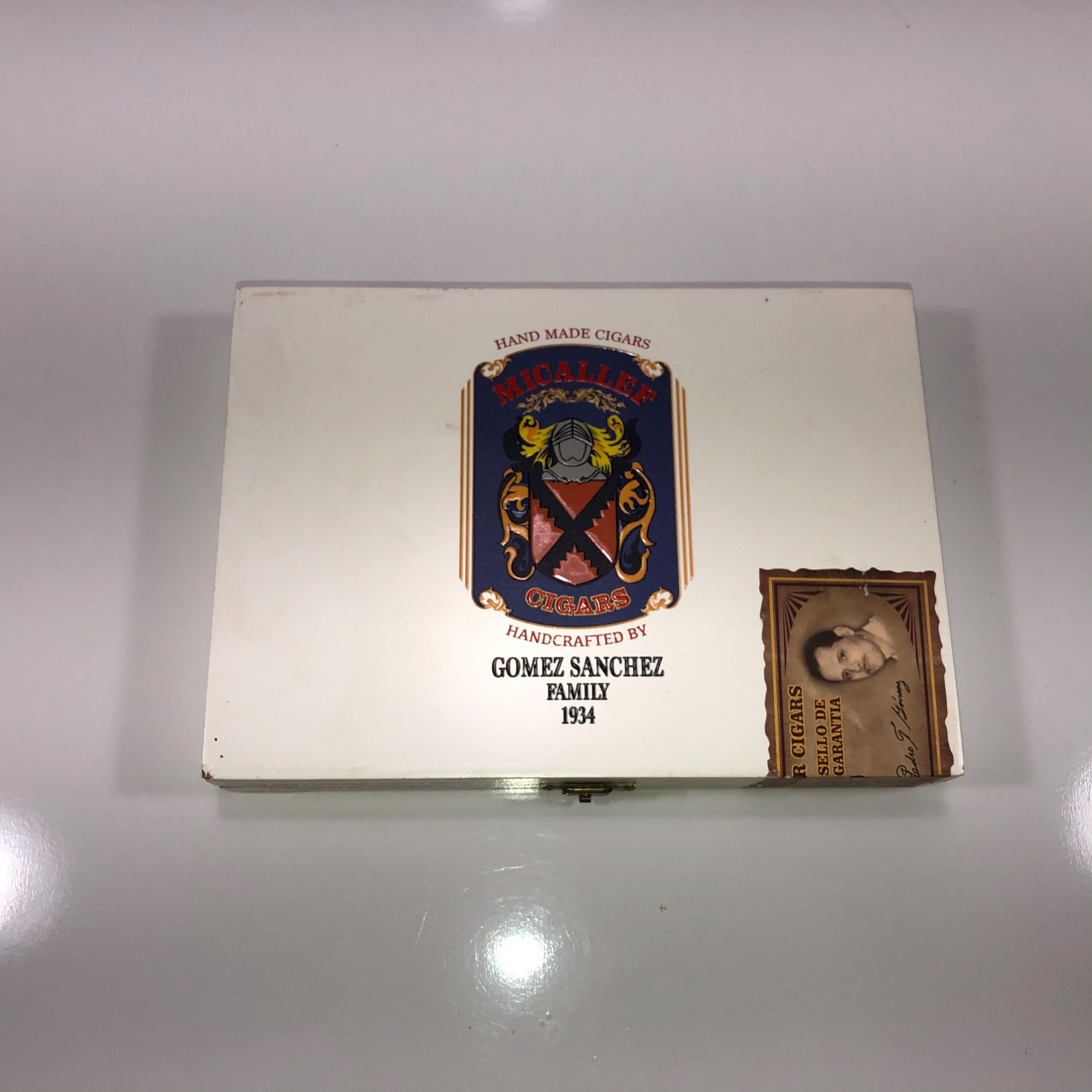 Micallef Empty Wooden Cigar Box 8x5.75x1.25 - Etsy
