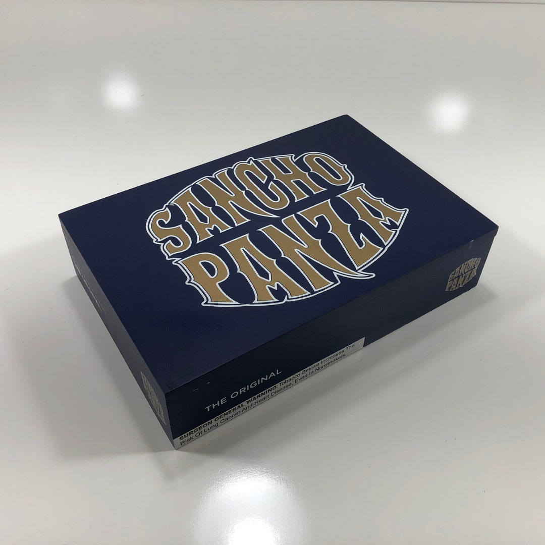 Sancho Panza Original Gigante Empty Wooden Cigar Box 10.5x7x2.5 - Etsy