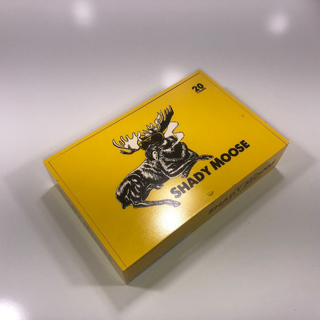 Shady Moose Gigante Empty Wooden Cigar Box 10.25x6.75x2.5 - Etsy