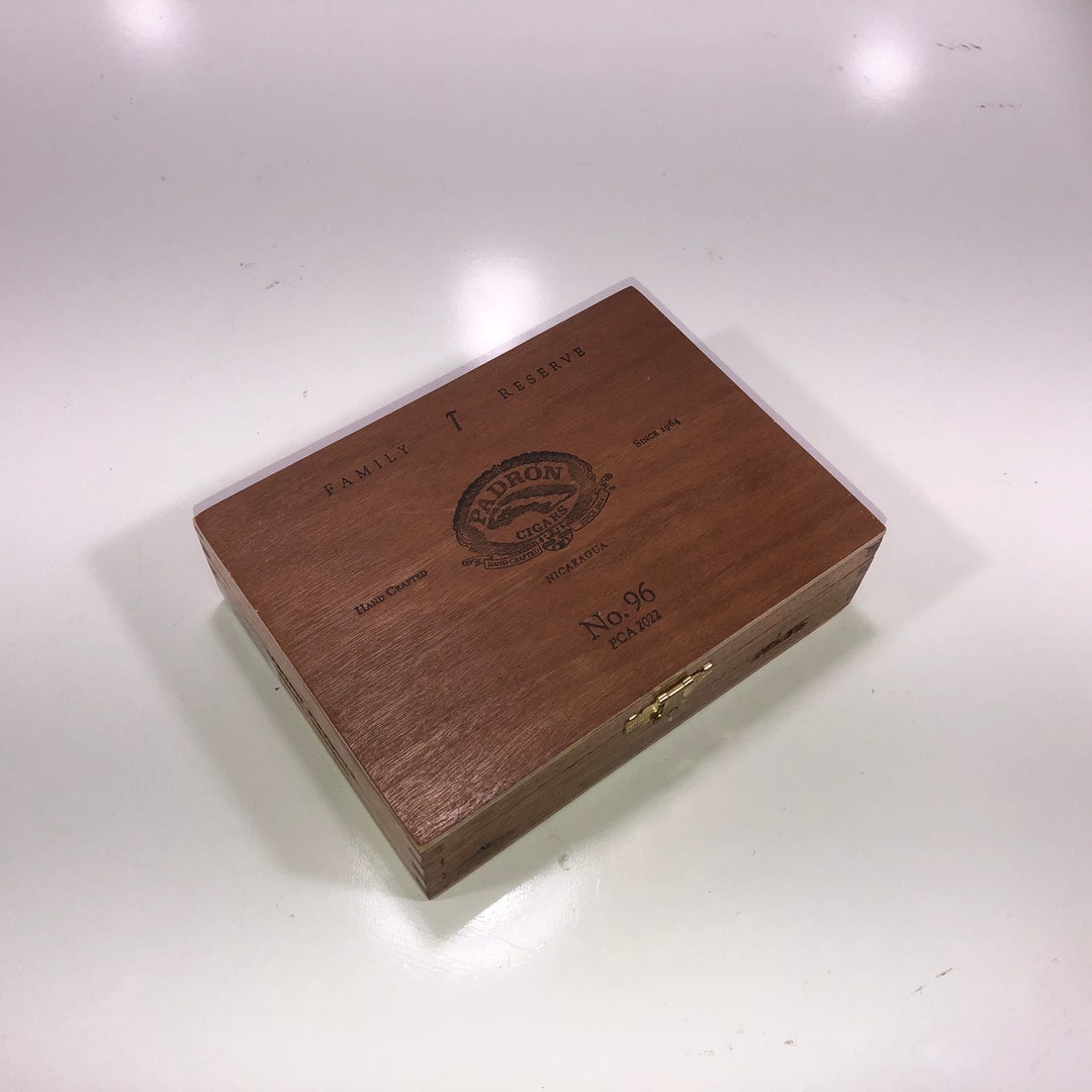 Padron No96 Empty Wooden Cigar Box 6.75x5x2 - Etsy