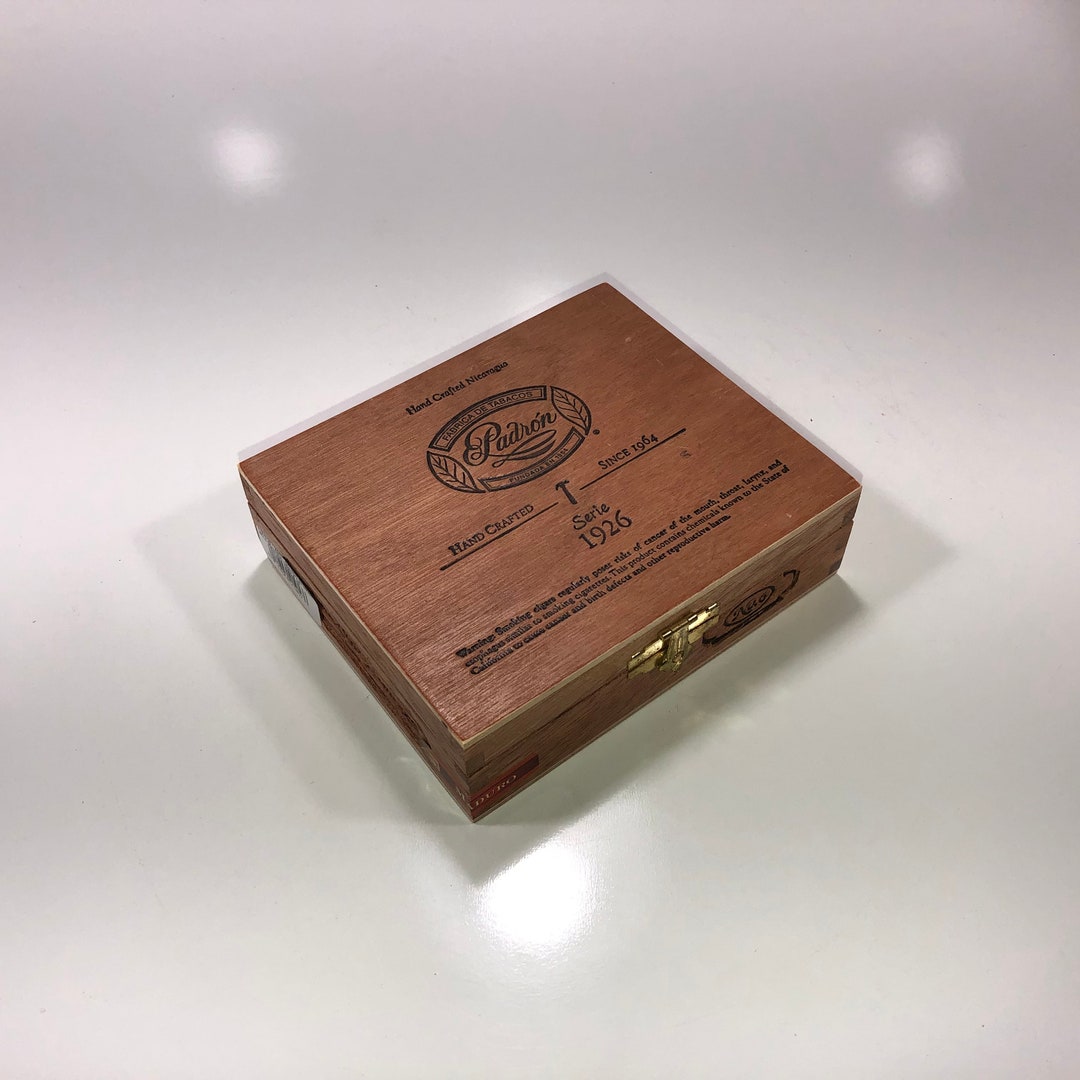 Padron 1926 No6 Empty Wooden Cigar Box 5.75x4.75x1.75 - Etsy