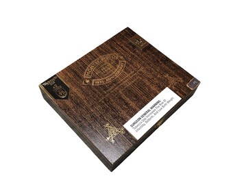 Cigar Box Empty Wood Montecristo 1935 Anniversary 8 1/2 X 7 X 1 3/4 ...
