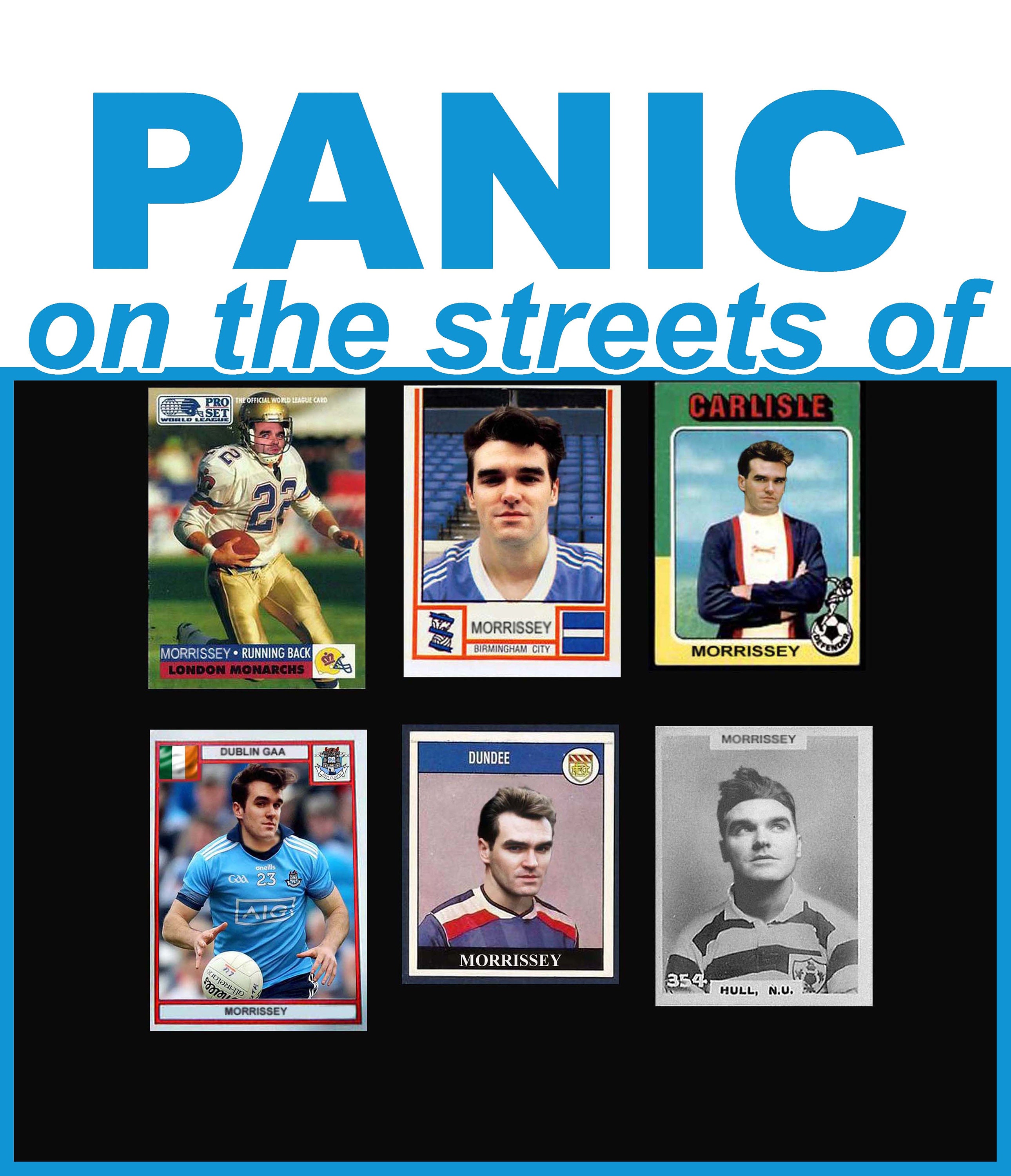 Panic on the Streets of Football Stickers T-shirt - Etsy UK