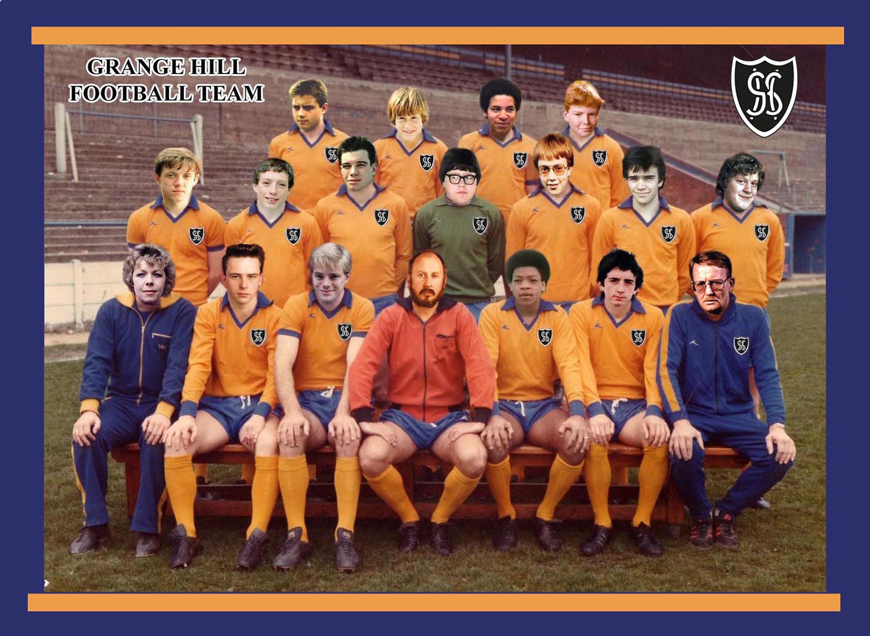 Grange Hill Football Team T-shirt - Etsy UK