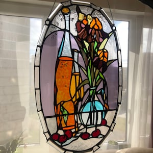 Still Life Stained Glass Work - Etsy