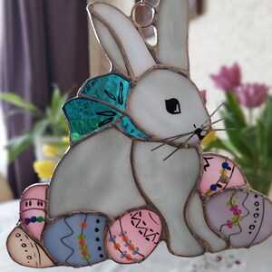 Stained Glass Easter Bunny - Etsy