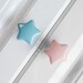 Cute Ceramic Cabinet Knob / Star Heart Kitchen Cabinet Pulls / Drawer ...