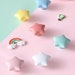 Cute Ceramic Cabinet Knob / Star Heart Kitchen Cabinet Pulls / Drawer ...