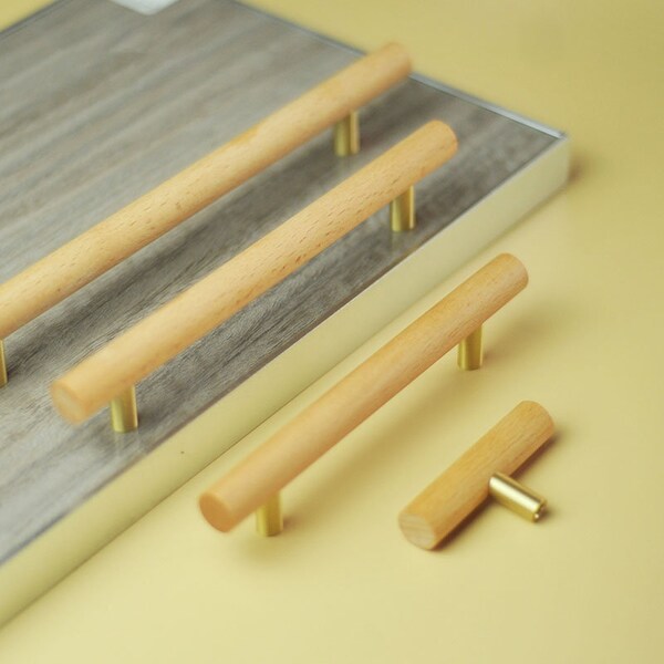 Wooden Door Handle - Etsy