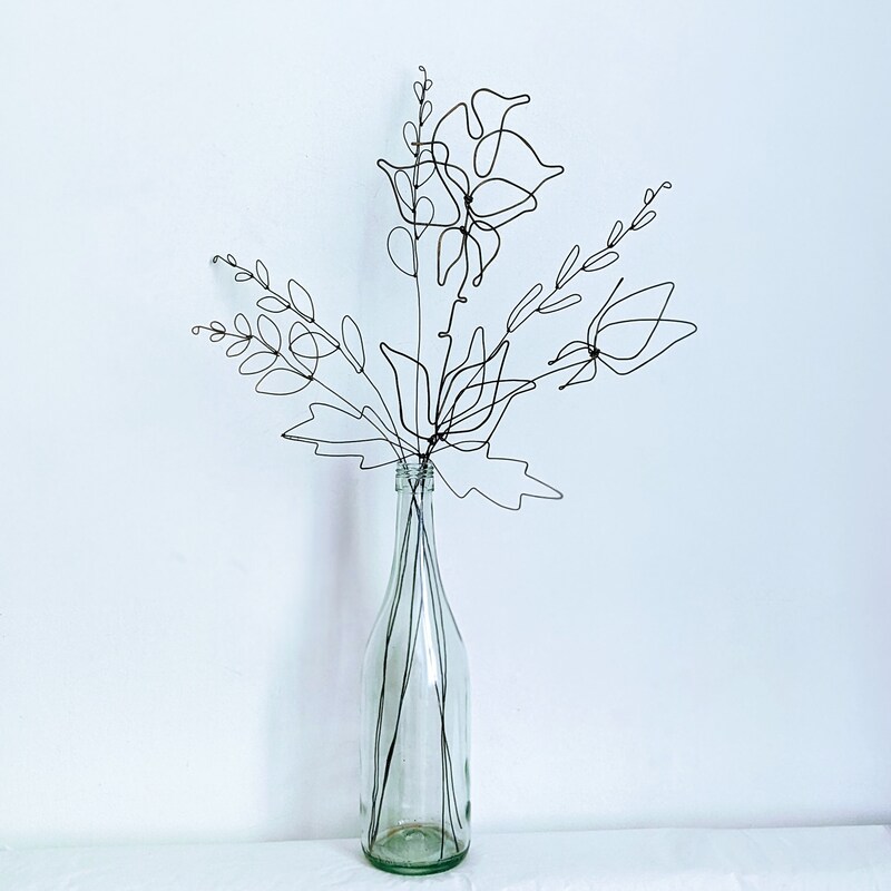 Wire Flower - Etsy
