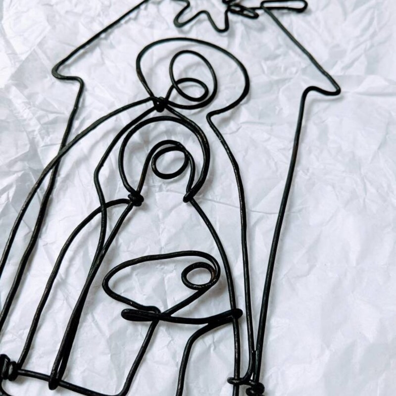 Minimalist Nativity - Etsy