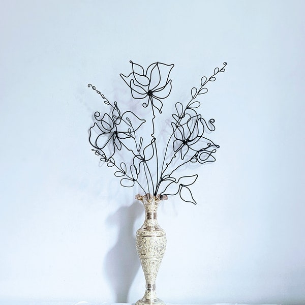 Wire Flower - Etsy