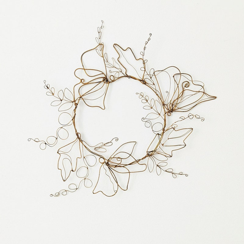 Wire Wreath - Etsy