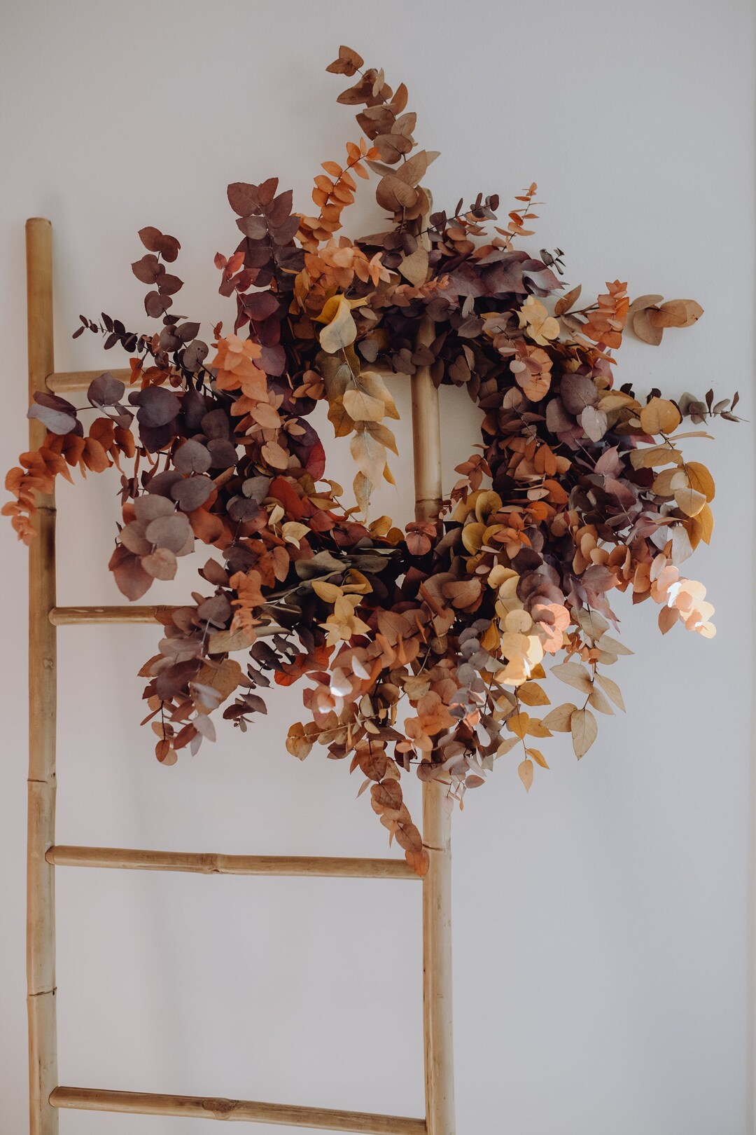 Autumn Eucalyptus Mural Crown - Etsy