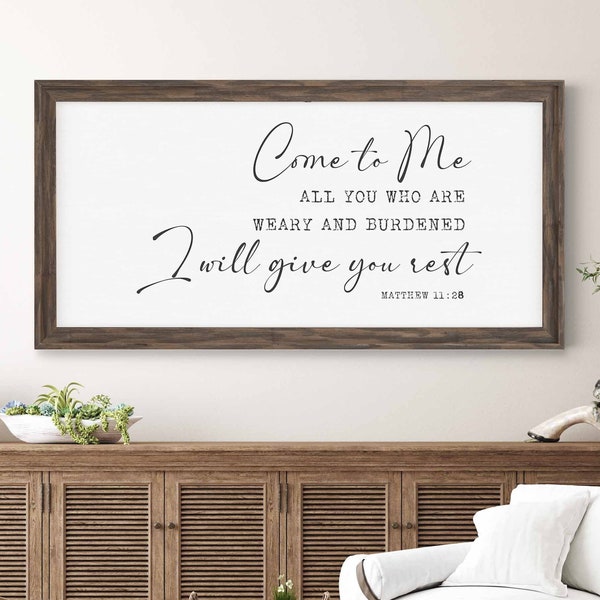 Come to Me All Who - Etsy