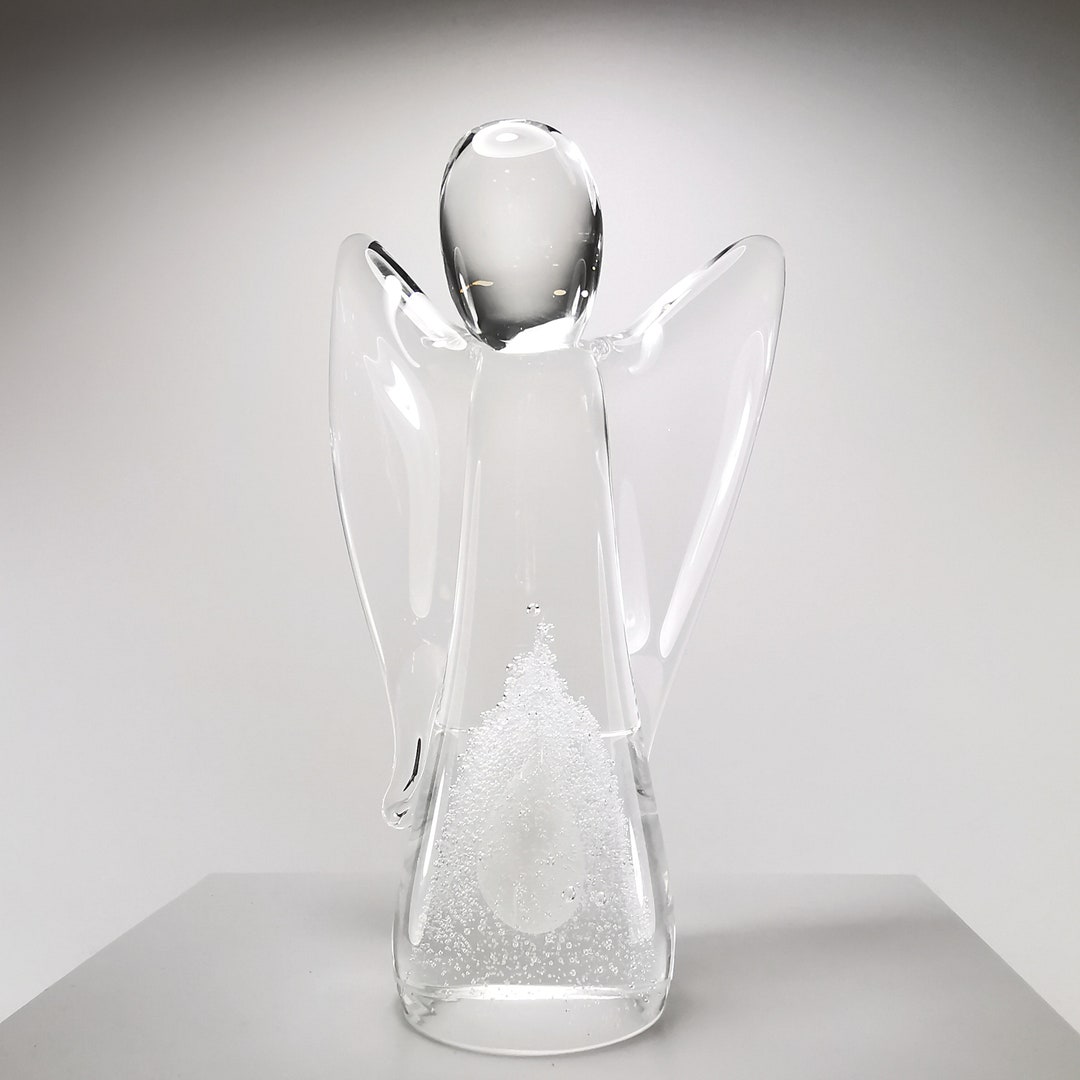 Blown Glass ANGEL Figurine Special Gift Artisan Made - Etsy