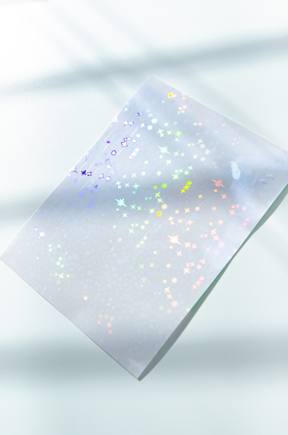 Holo Laminate Sheets Toploader Deco Stickers Kpop Deco | Etsy