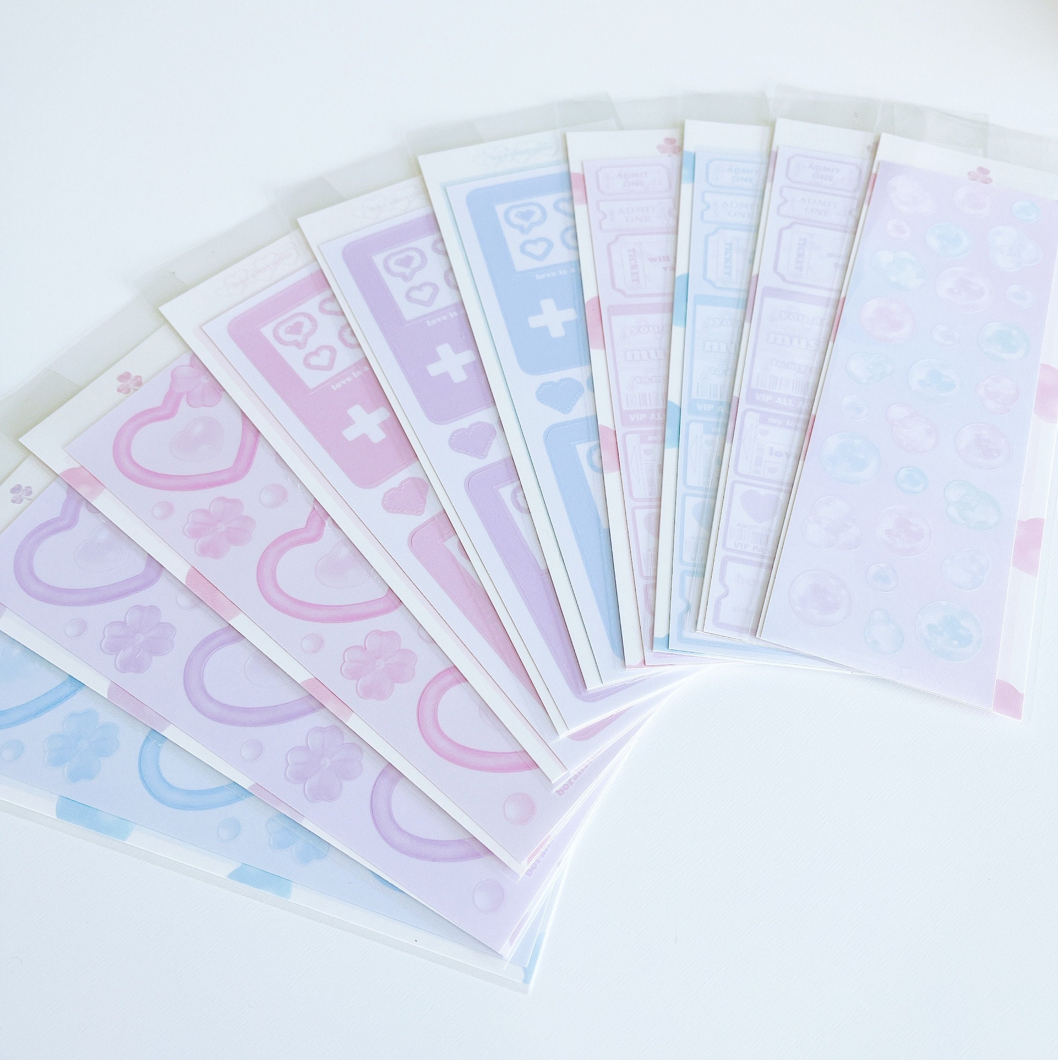 Love Tickets Deco Stickers Polco Stickers Cute Polco | Etsy