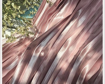 Pink Pleated Fabric - Etsy