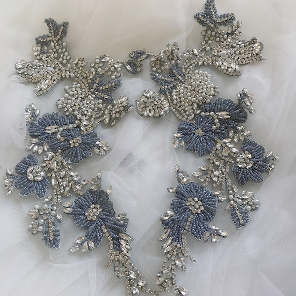 Crystal Applique - Etsy