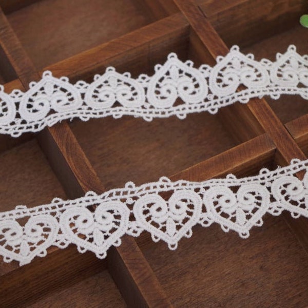 Heart Lace Trim - Etsy