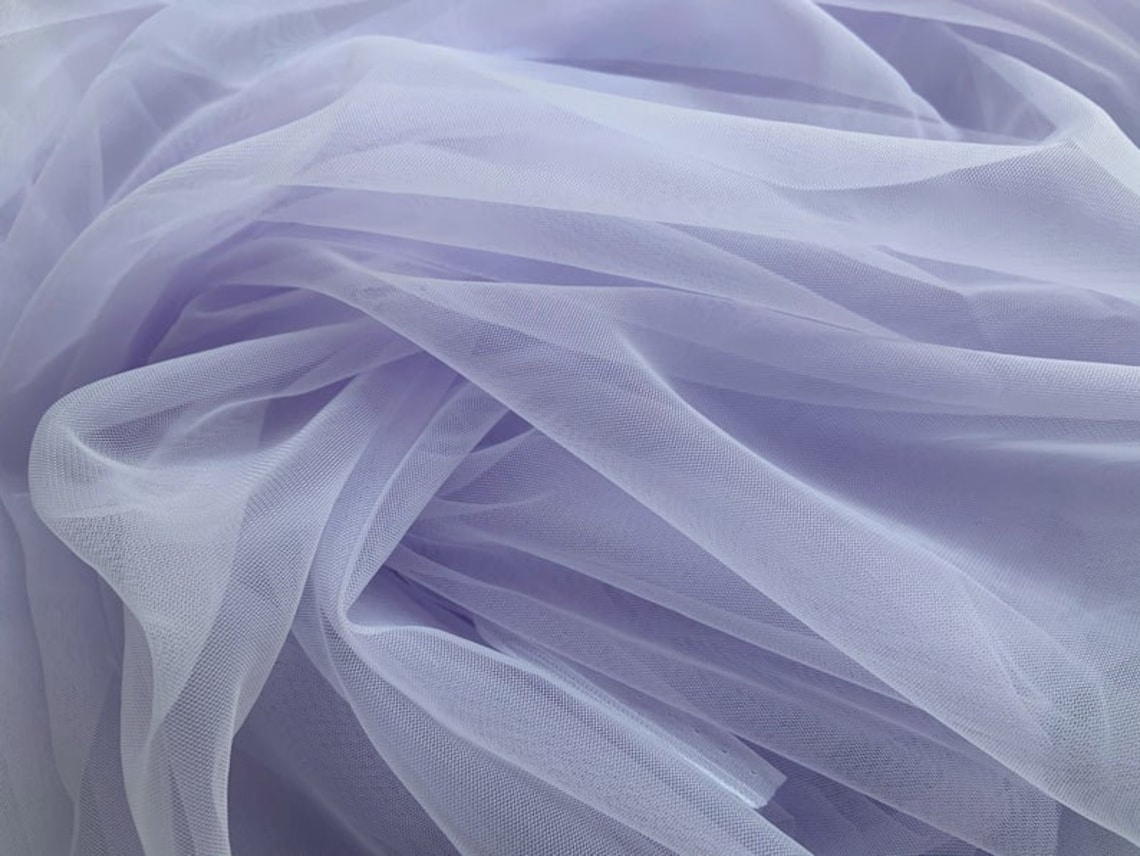 1 Yards Pale Mauve Tulle Lace Fabric Mesh Fabric Gauze Fabric - Etsy