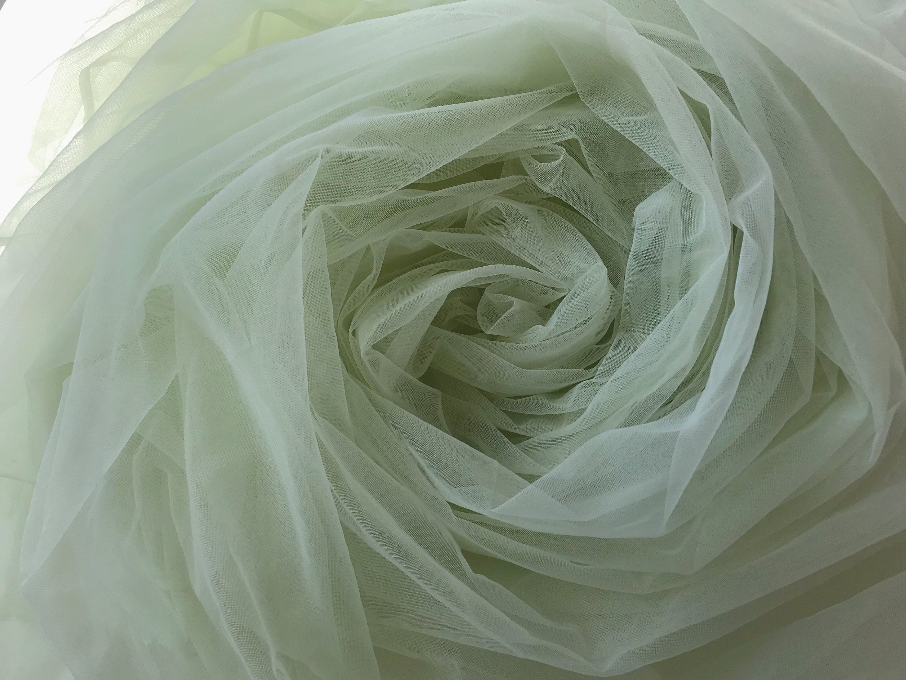 1 Yards Light Green Tulle Bridal Lace Fabric Wedding Fabric Headband ...