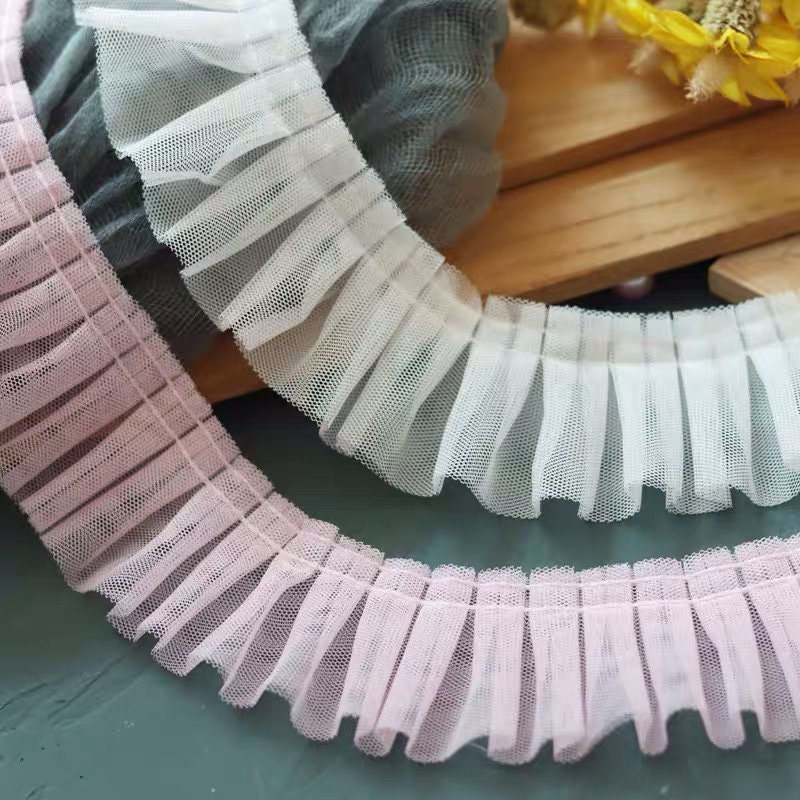 Ruffled Tulle Trim - Etsy