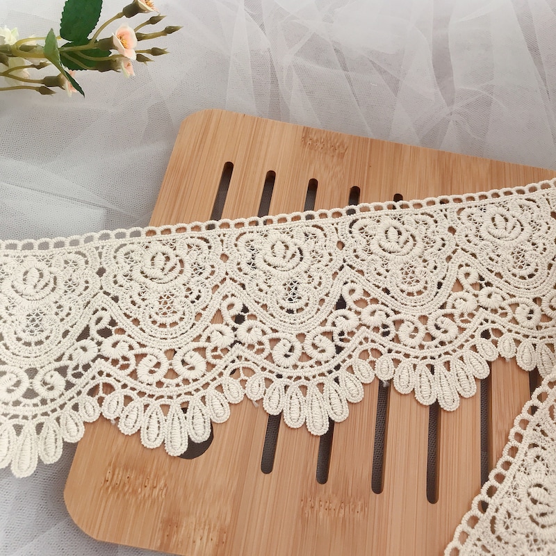 Crochet Lace Fabric - Etsy