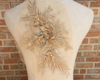 Gold Patch, Gold Applique ,DIY Patch 2pcs - Etsy