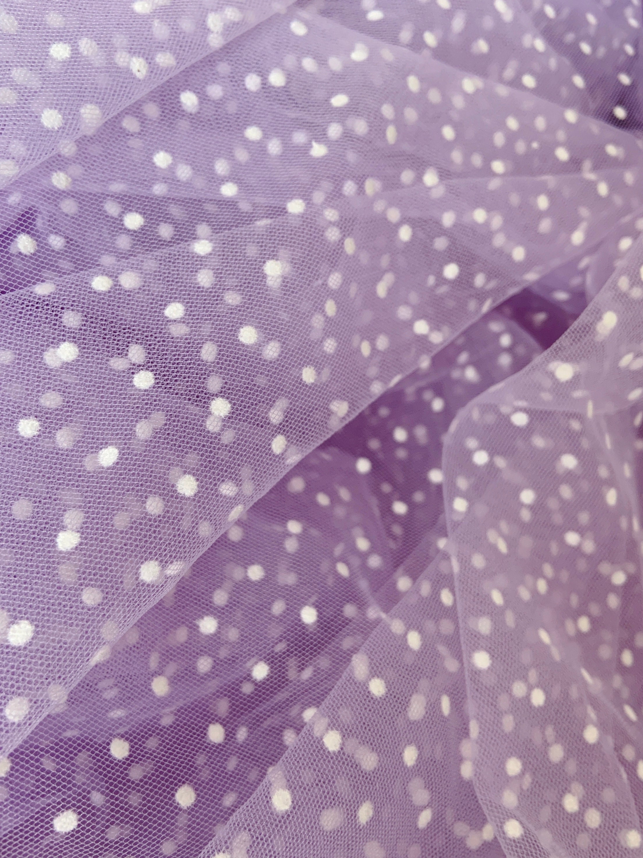 Light Purple Polka Dots