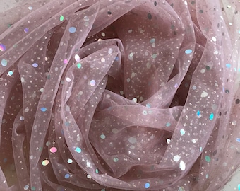 Sparkle Mesh Overlay Fabric - Etsy
