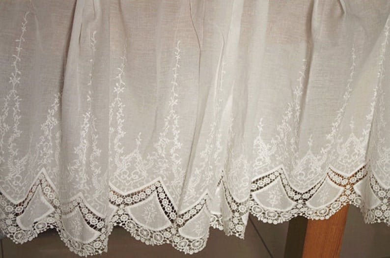 1 Yard Eyelet Cotton Fabric by the Yard,embroidered Eyelet Cotton ...