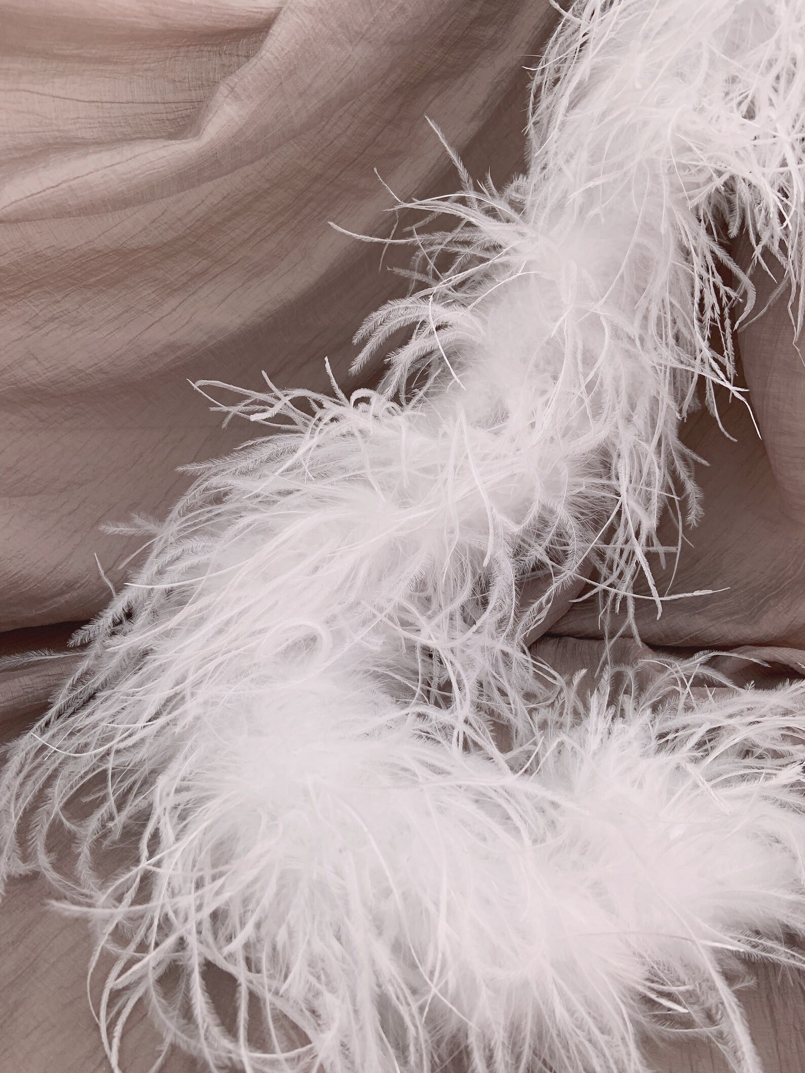 Ostrich Feather Black Fluffy Shawl for Wedding Stage Clothing Shawl 2 ...