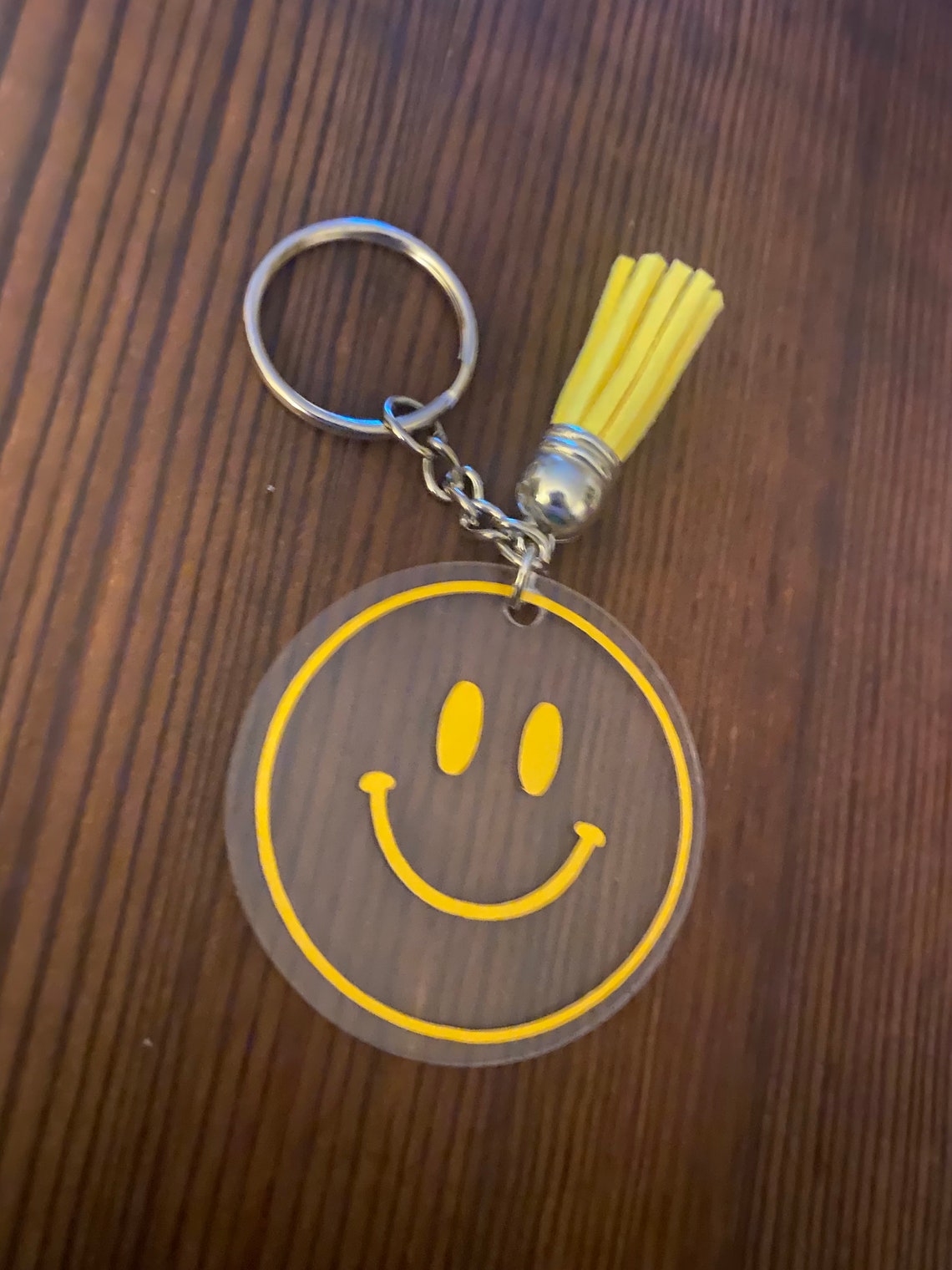 Smiley Keychains - Etsy